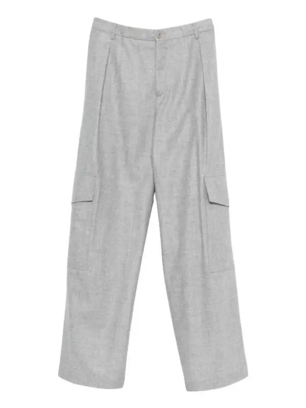 Aspesi Logo Casual Pants - Gray