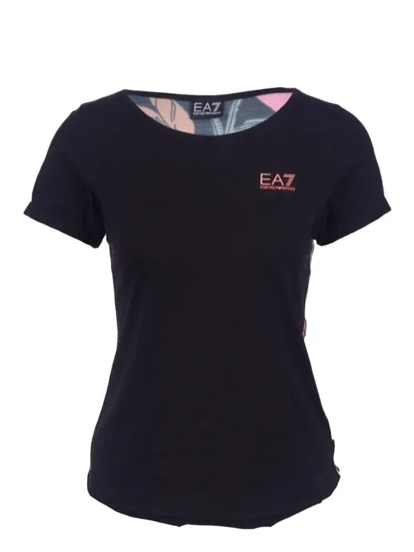 EA7 Logo T-shirt - Black