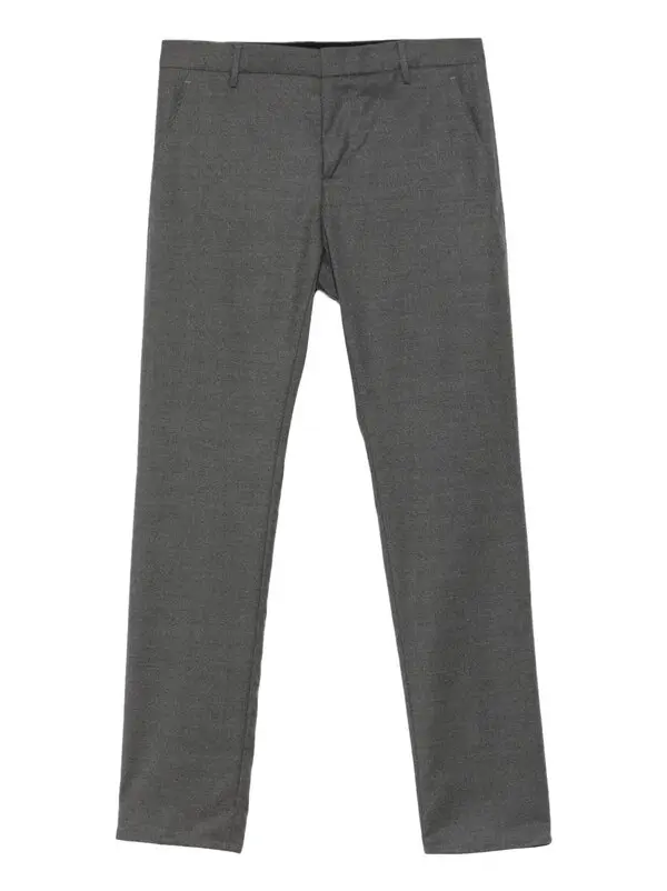 DONDUP Tailored Wool Pants - Black