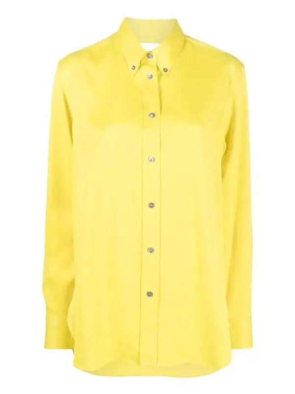 Studio Nicholson Bissett Button-down Shirt - Yellow
