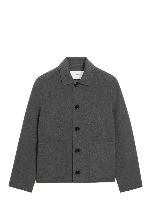 AMI Paris Button-up Jacket - No