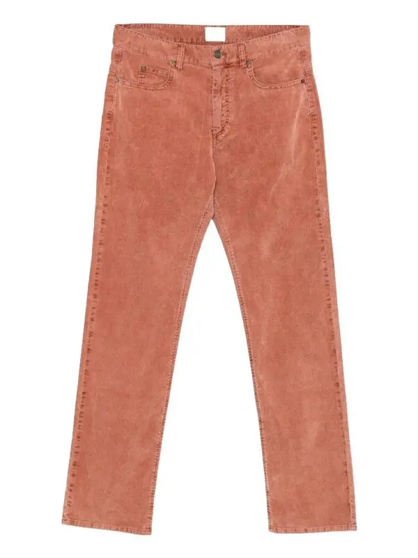 Isabel Marant Étoile Corduroy Five-pocket Trousers - Pink