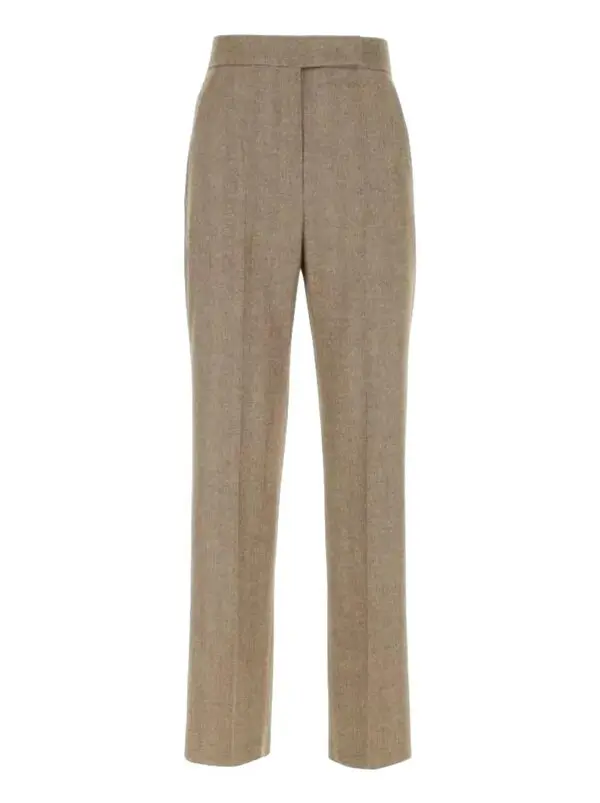 Max Mara Sonale Tailored Trousers - Brown