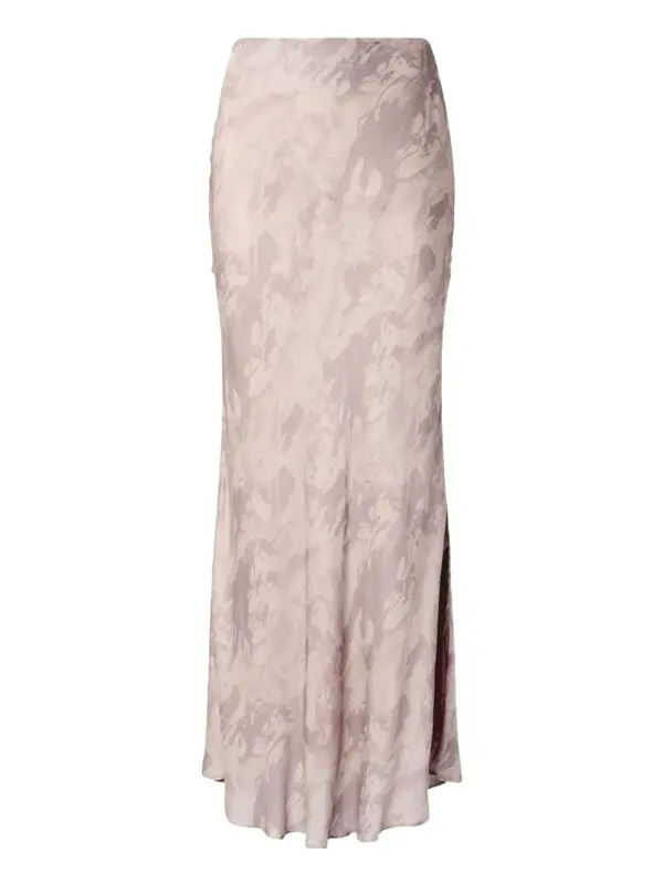 Pinko Printed Maxi Skirt - Pink
