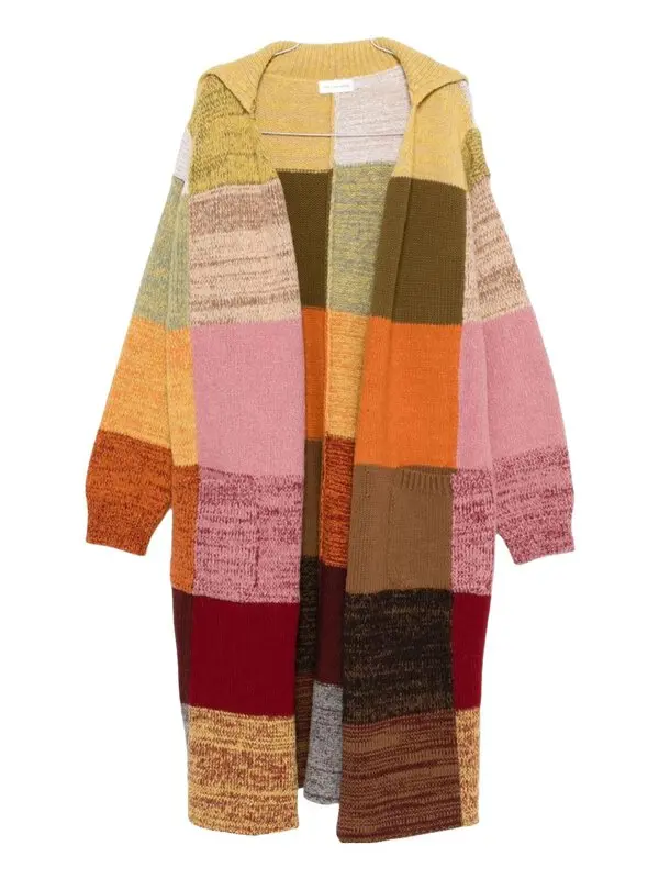 Dries Van Noten Patchwork Long-sleeve Cardigan - Multi-color