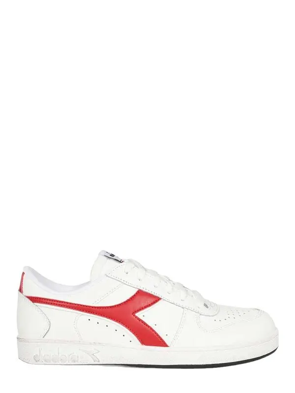 DIADORA Logo Low Upper Board Sneakers - White