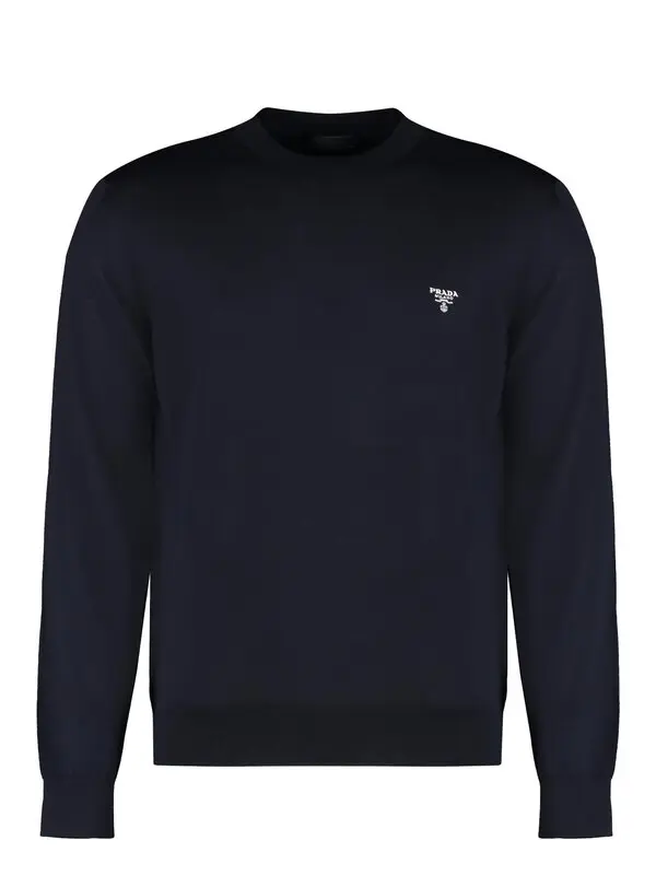 Prada Long-sleeved Sweater - Blue