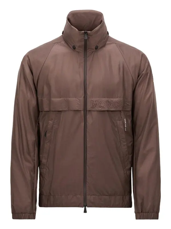 Moncler Negara Packable Hooded Windbreaker - Brown