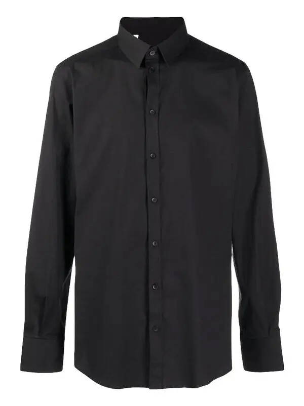 Dolce & Gabbana Dolce Gabbana Classic Tailored Shirt - Black