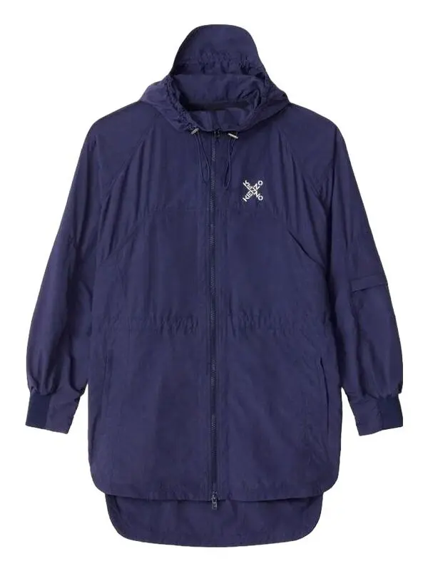 Kenzo Sport Little X Parka Coat - Black