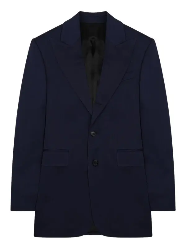 Celine Lapel Long-sleeved Blazer - No