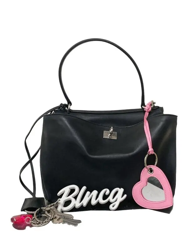 Balenciaga Rodeo Charm Small Handbag - Black