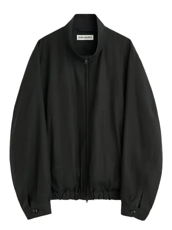 Our Legacy Casino Zip-up Jacket - Black