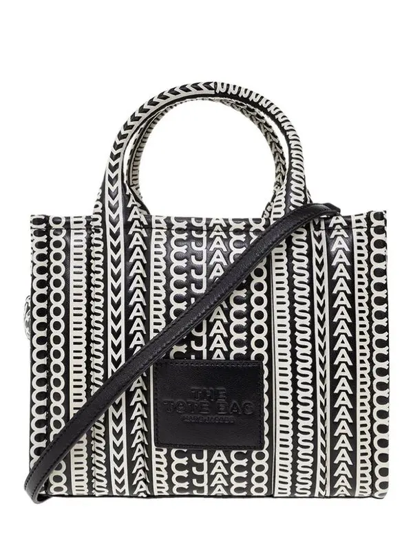 Marc Jacobs Logo Shoulder Bag - Black