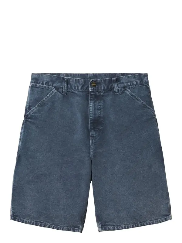 Carhartt Work In Progress Relaxed Straight Fit Shorts - Dark Blue