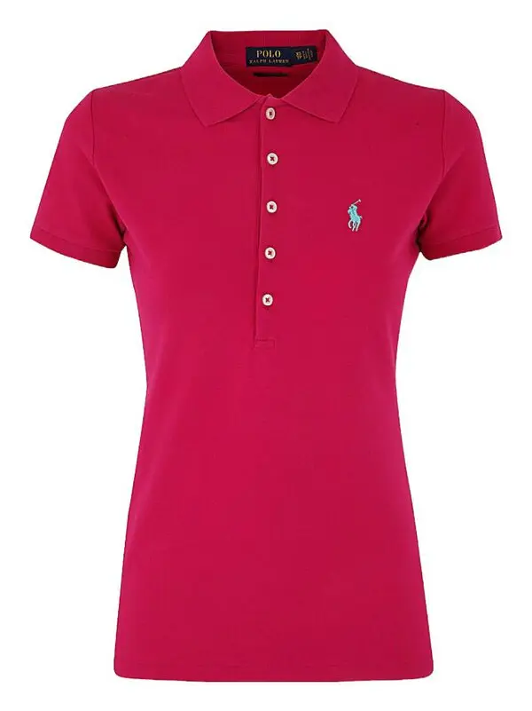 Polo Ralph Lauren Slim Fit Polo T-shirt - Red