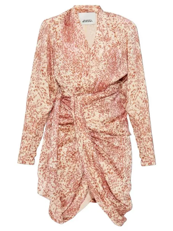 Isabel Marant Étoile Cleora Mini Dress - Pink