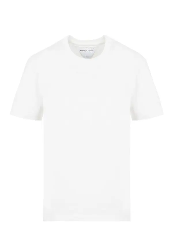 Bottega Veneta Crew Neck Short Sleeve T-shirt - White