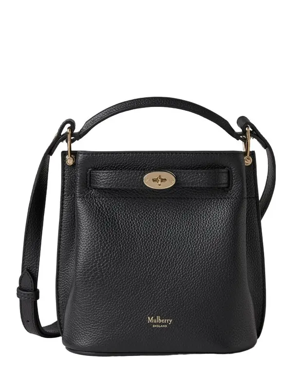 Mulberry Islington Turn Lock Bucket Bag - Black