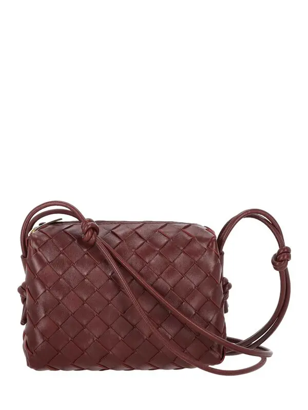 Bottega Veneta Loop Mini Camera Bag - Red