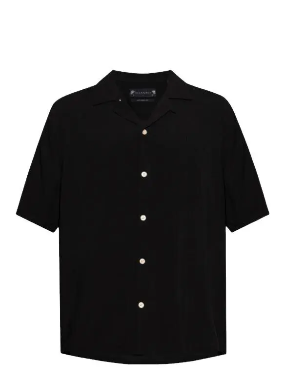 ALLSAINTS Classic Button-up Shirt - Black