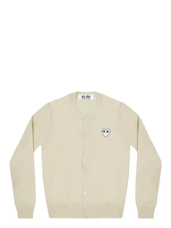 Play Comme Des Garcon Logo Cardigan - No