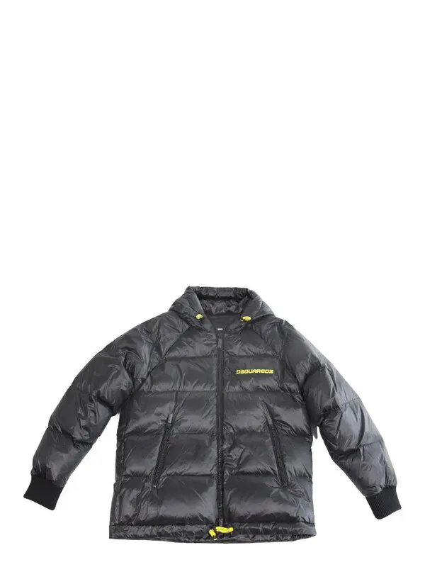 Dsquared2 Logo Down Jacket - Black