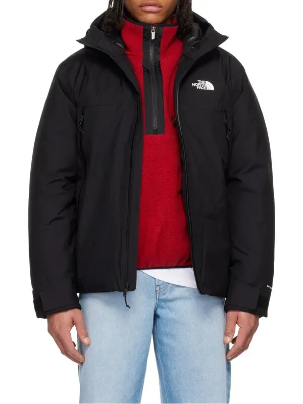 The North Face Range Down Hooded Jacket - Black