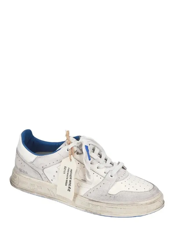 Premiata Logo Sports Sneakers - White