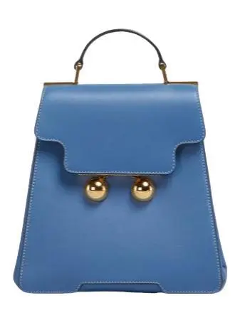 Marni Trunkaroo Foldover Backpack - Blue
