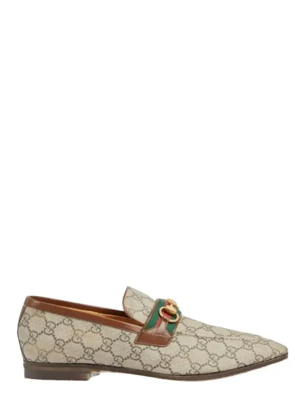 Gucci Horsebit Loafers - Nude