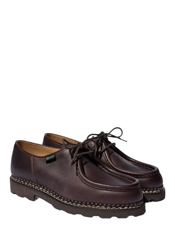 Paraboot Low-top Casual Shoes With Lace Fastening - Black