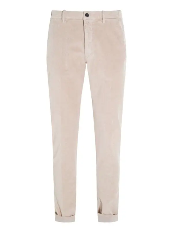Incotex Straight-leg Corduroy Trousers - Nude