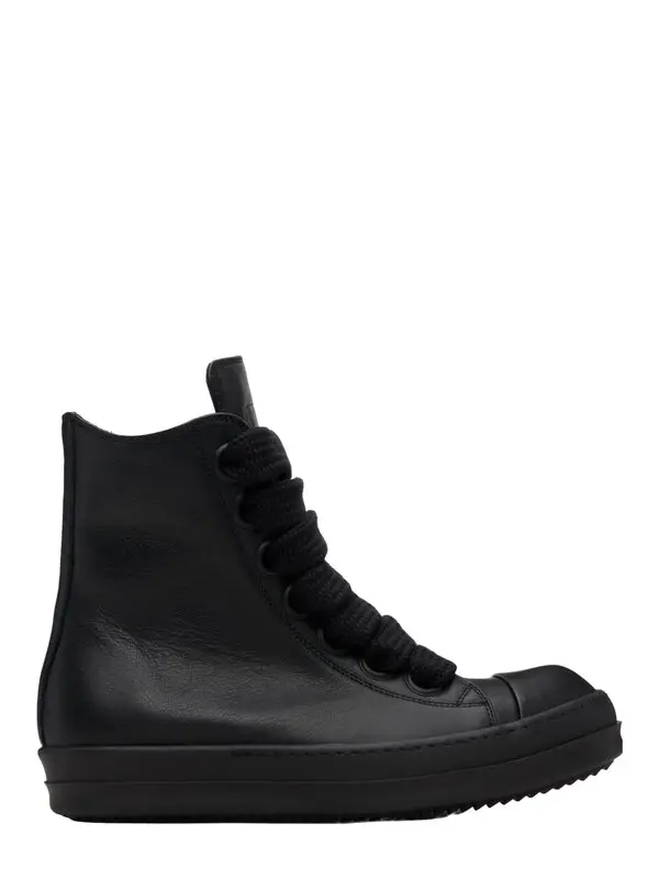 Rick Owens Lace-up High-top Sneakers - All-black