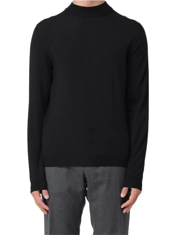 ZANONE Crewneck Long-sleeved Jumper - Black