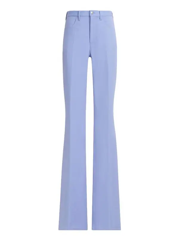 Marni High-waist Flared Tailored Trousers - Blue