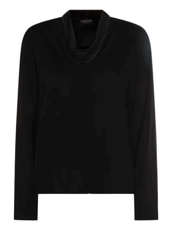 Fabiana Filippi Embellished Cardigan - Black
