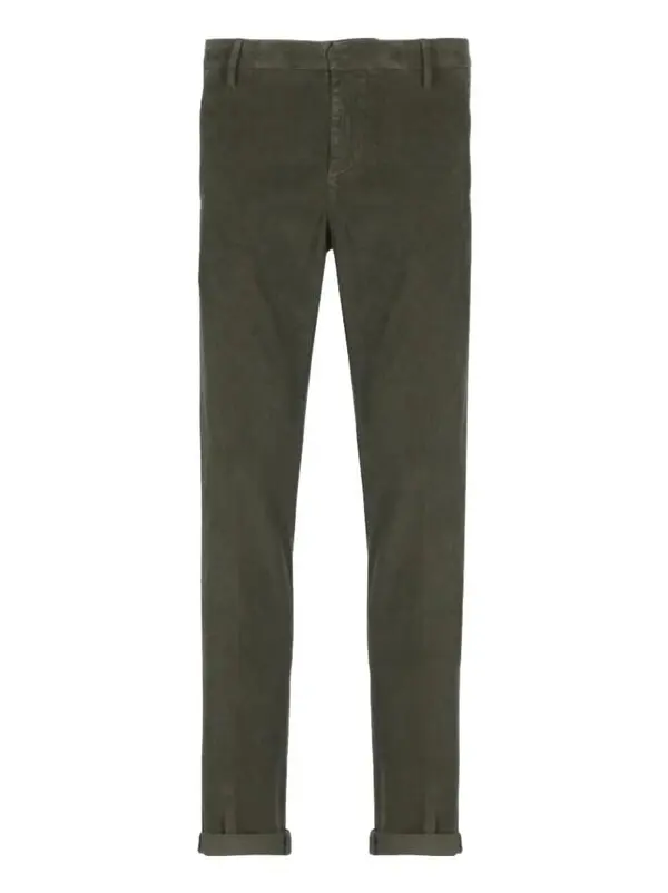 DONDUP Corduroy Tailored Trousers - Green