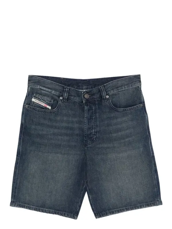 DIESEL® Five-pocket Denim Shorts - Black