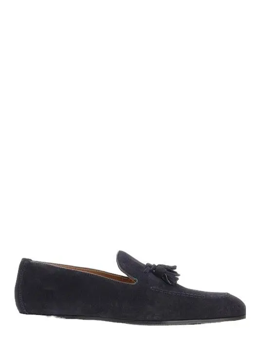 DOUCAL'S Adler Tassel Loafers - Black