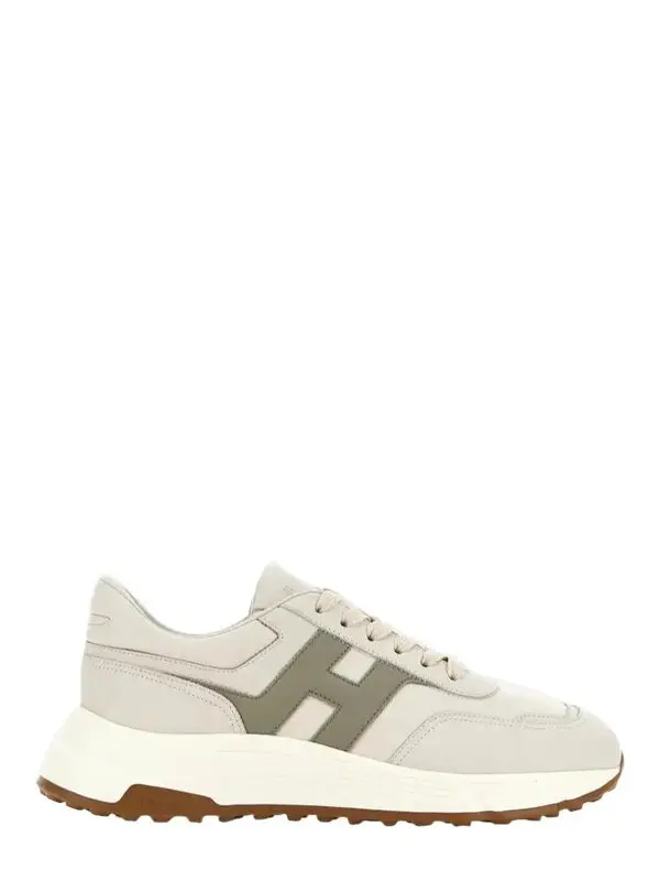 Hogan Hyperlight Lace-up Sneakers - Green Ivory