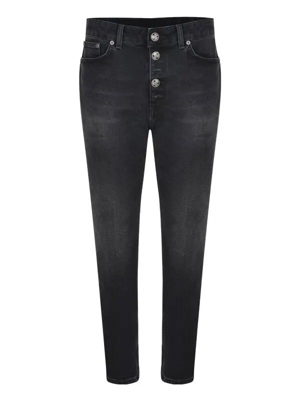 DONDUP Koons Stone Wash Jeans - Black
