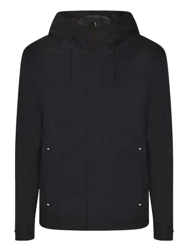 Woolrich Hooded Quilted Jacket - Black