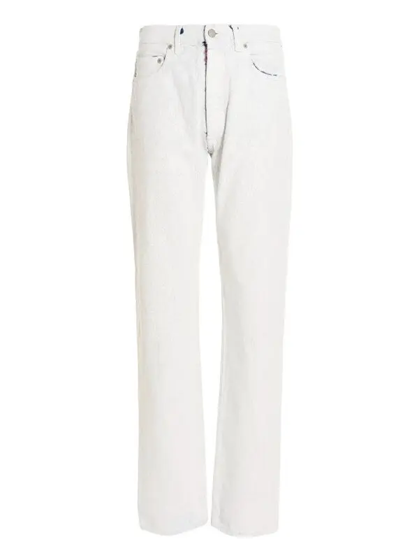 MAISON MARGIELA Bianchetto Straight-leg Jeans - White