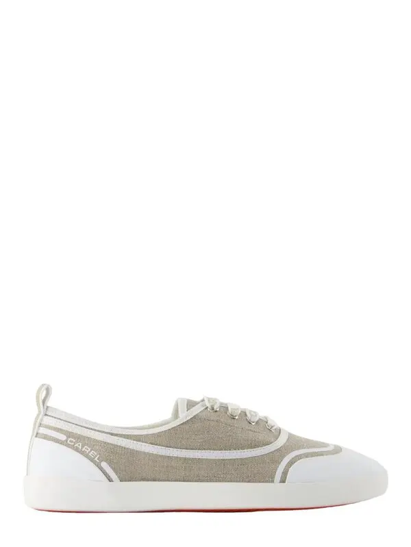 CAREL Sol Round-toe Sneakers - White