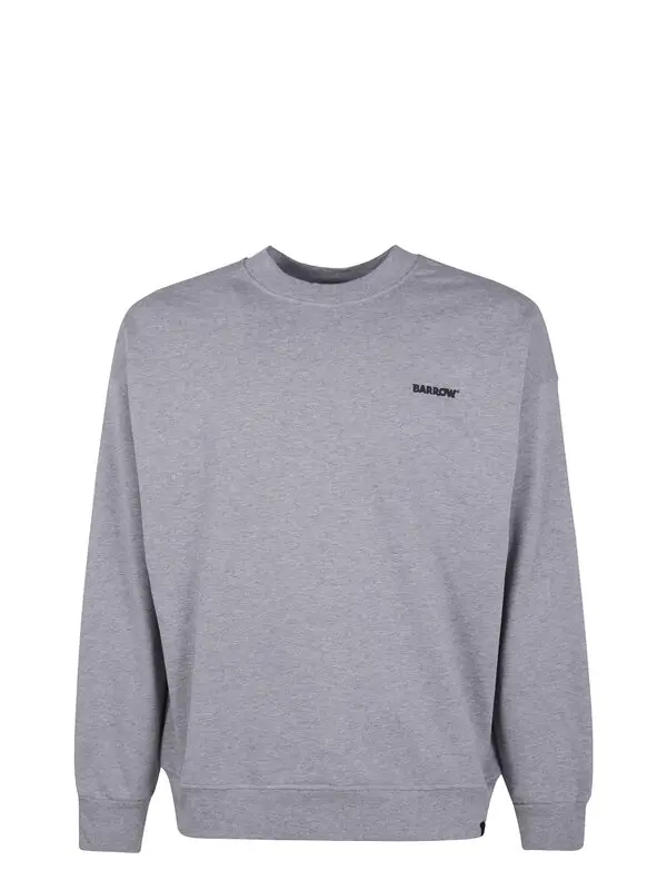 BARROW Logo-print Sweatshirt - Gray