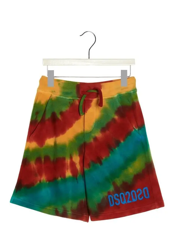 Dsquared2 Tie-dye Rope Shorts - Green