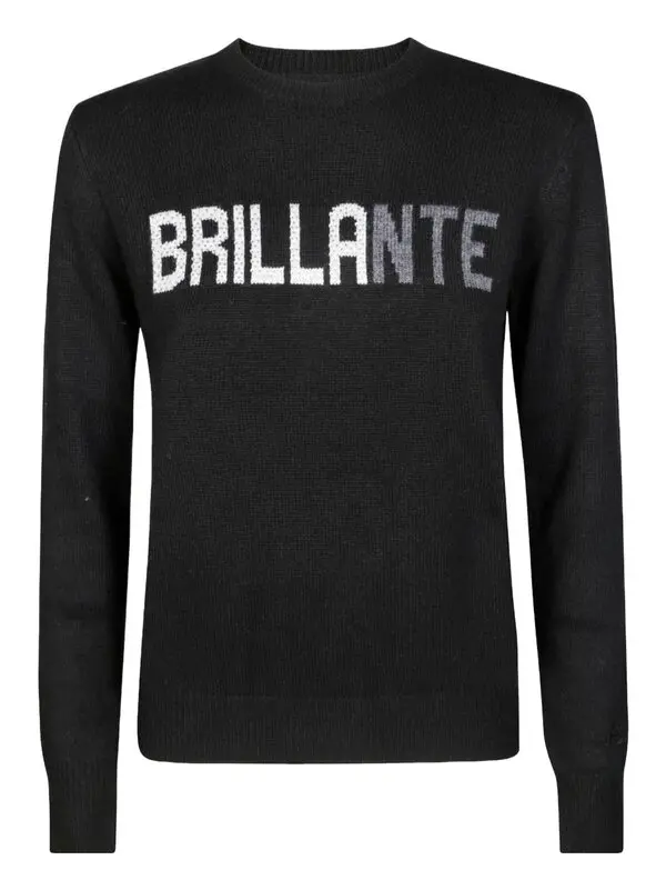 MC2 SAINT BARTH Embellished Jumper - Black