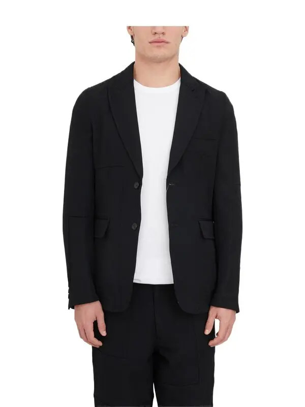 Comme Des Garçons Long Sleeved Suit Jacket - Black