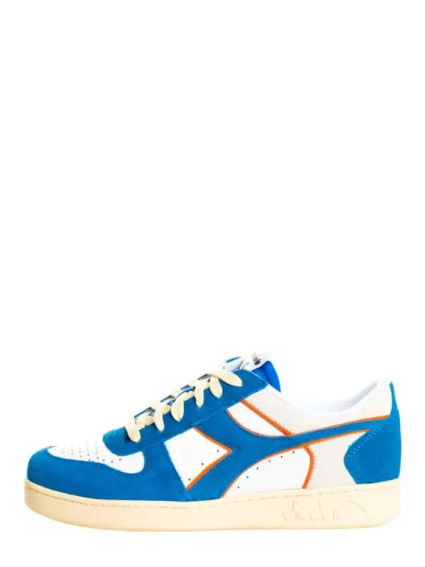 DIADORA Logo Low Upper Board Sneakers - Blue